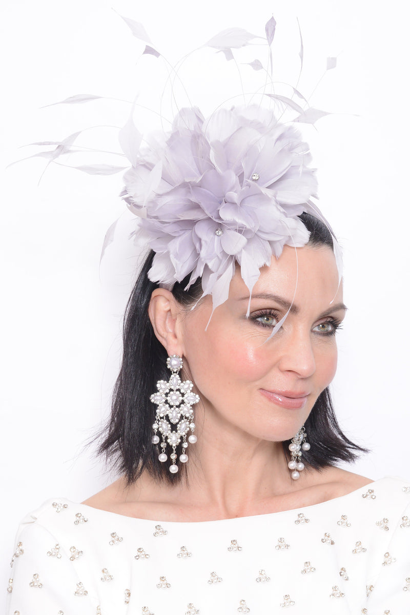 Snoxell Gwyther 1109 - Silver | Wedding Hat