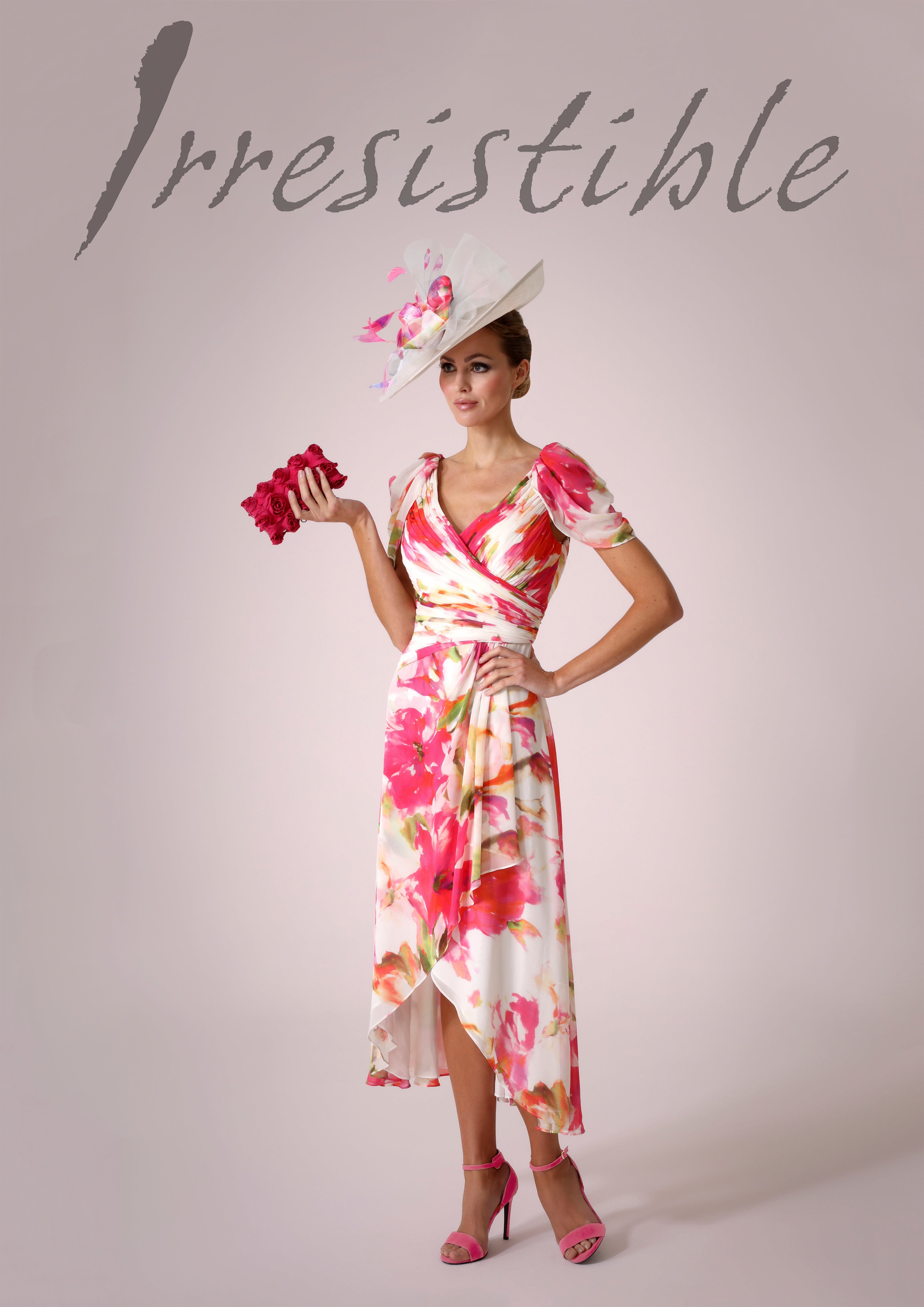 Irresistible IR7663K Coral Mother of the Bride Dress – Sean Rayment