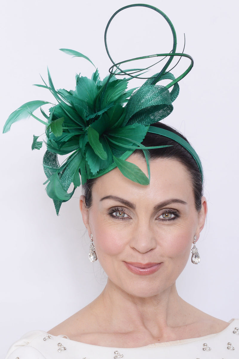 The Niche Collection 23004 - Kelly Green | Wedding Hat